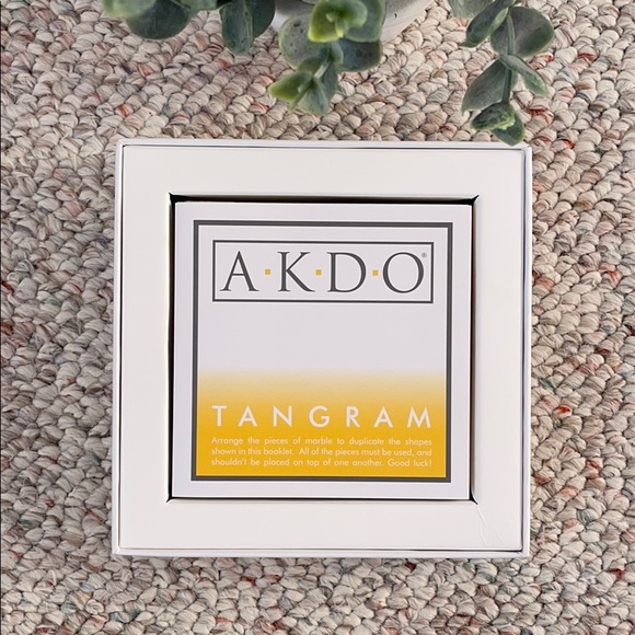 AKDO | Toys | Akdo Tangram Tabletop Puzzle | Poshmark